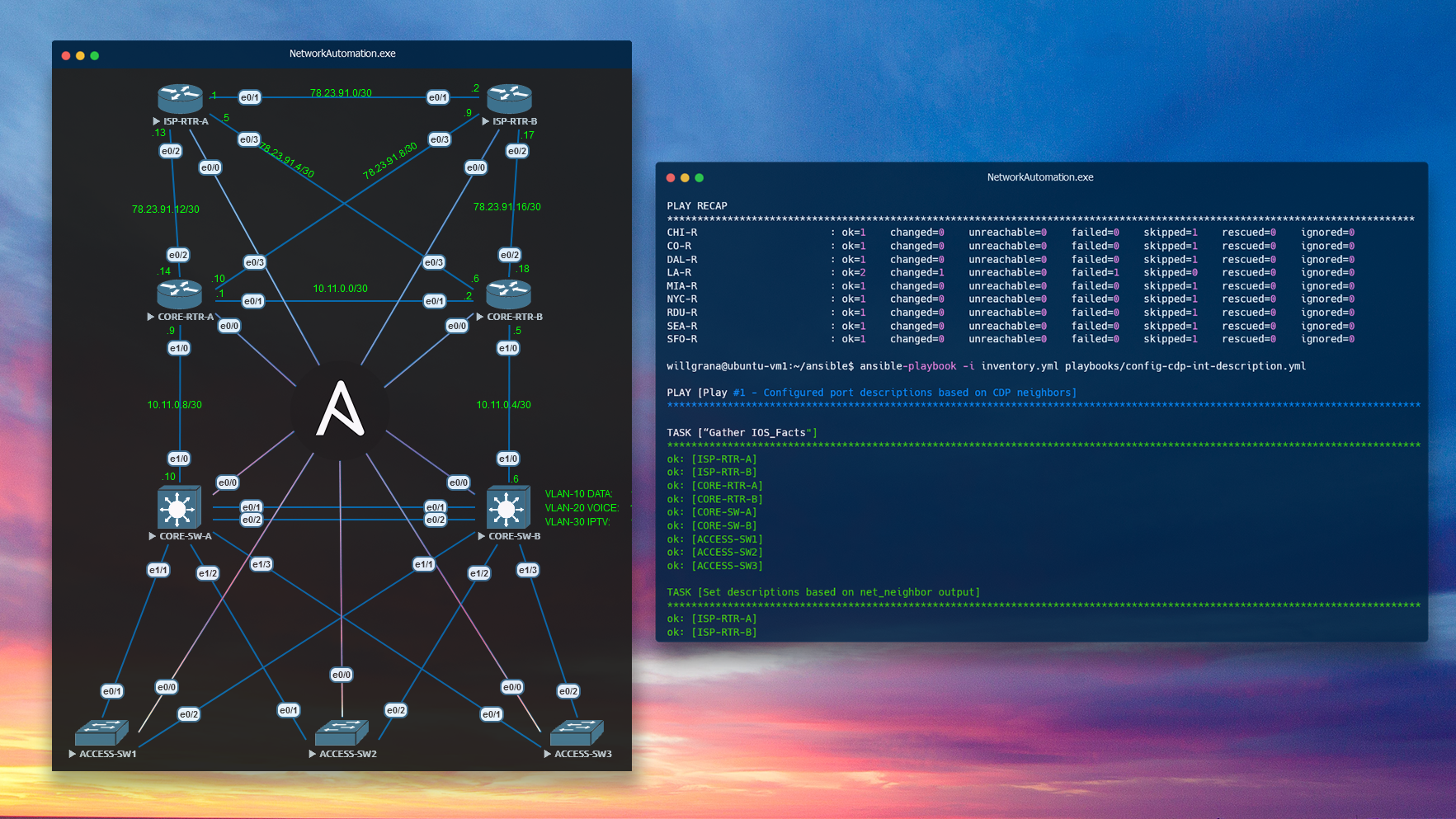 Building a Network Automation Lab Environment - EVE-NG Ansible · Will Grana